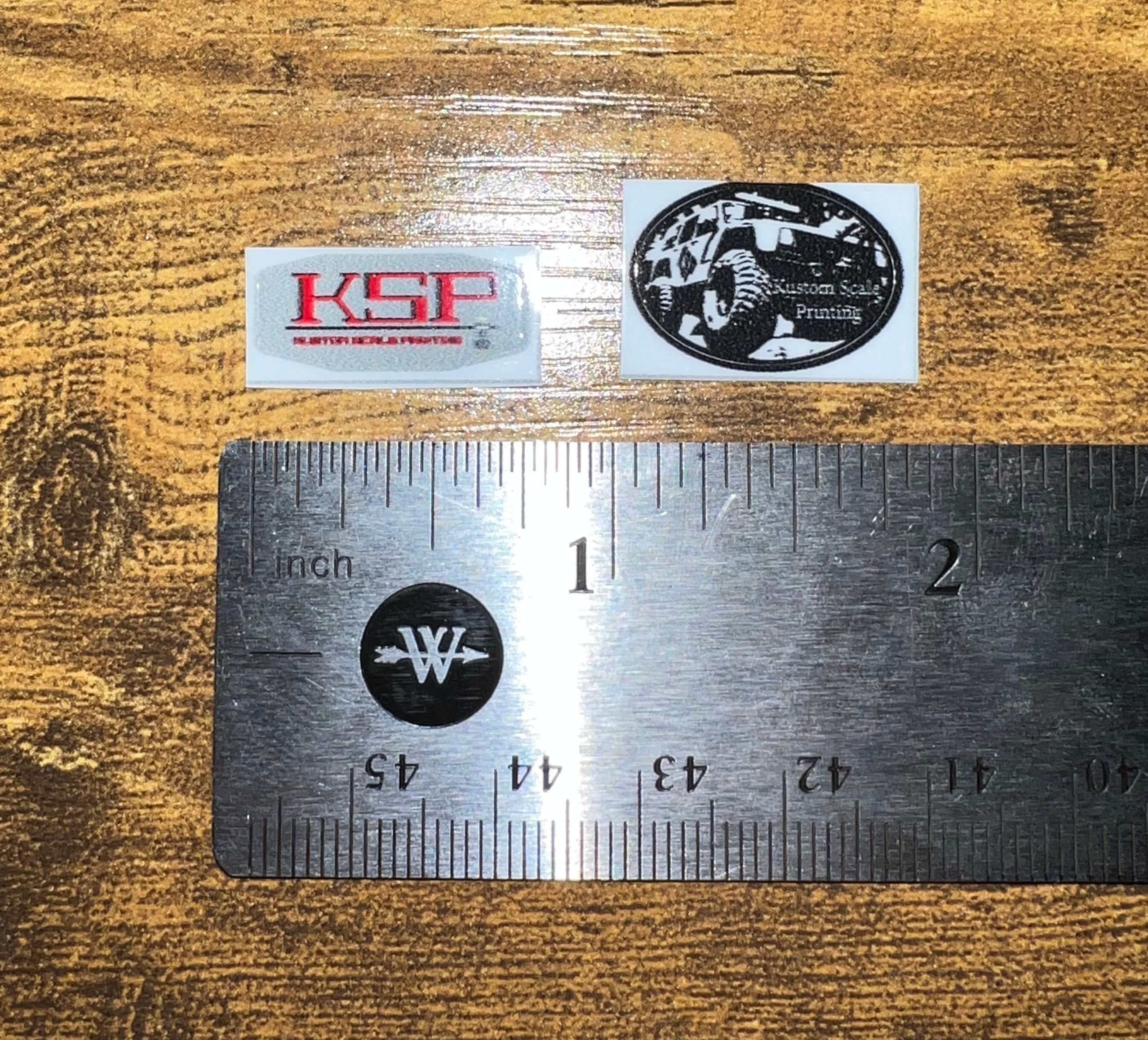 Scale KSP Stickers | Kustom Scale Printing