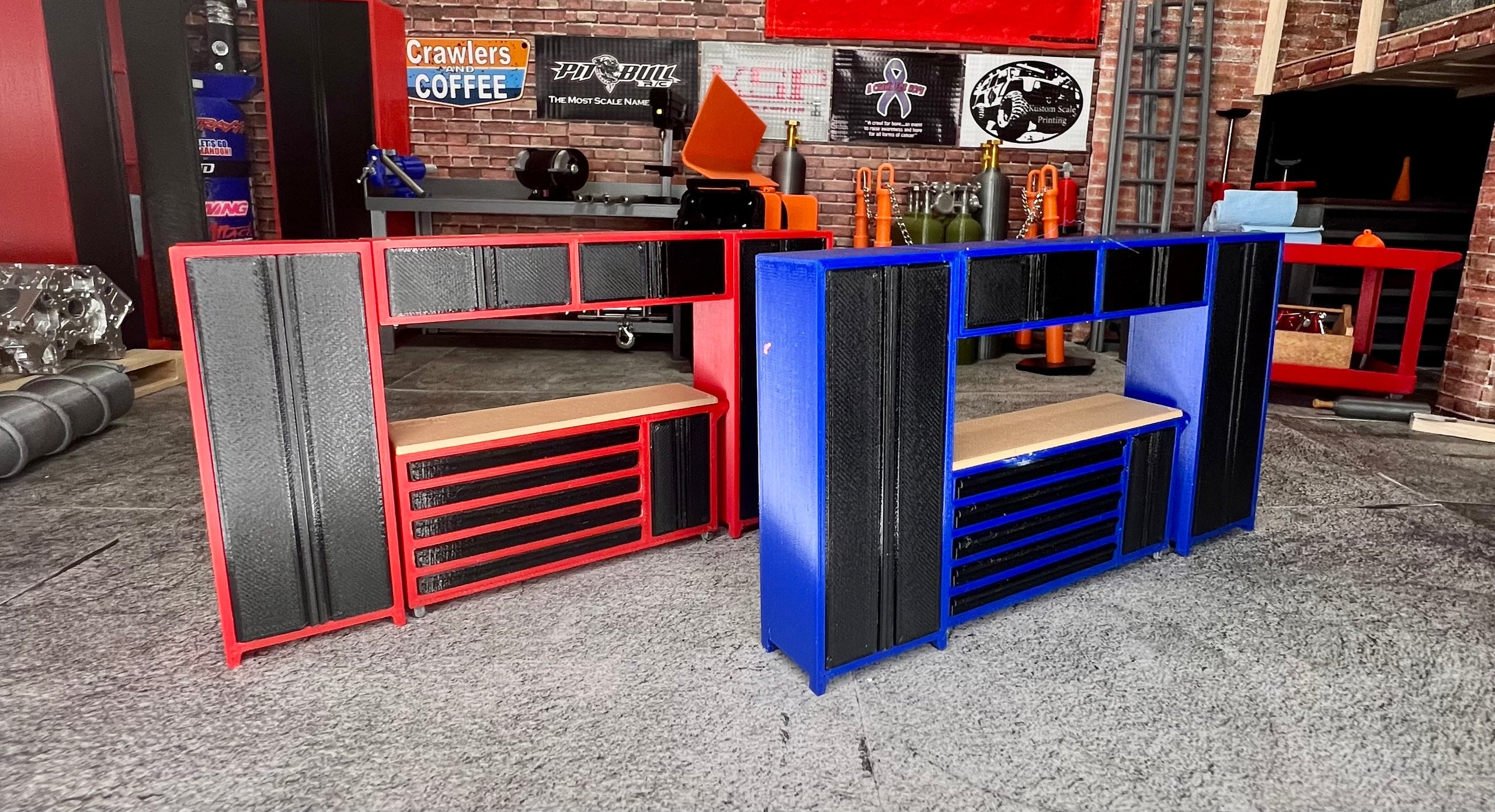 1/24th Scale Shop Toolbox | Kustom Scale Printing